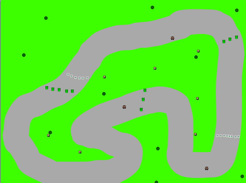 Jase Speedway - Mario Kart PC