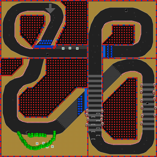 MK1C- SX Mario Raceway 3 - Mario Kart PC