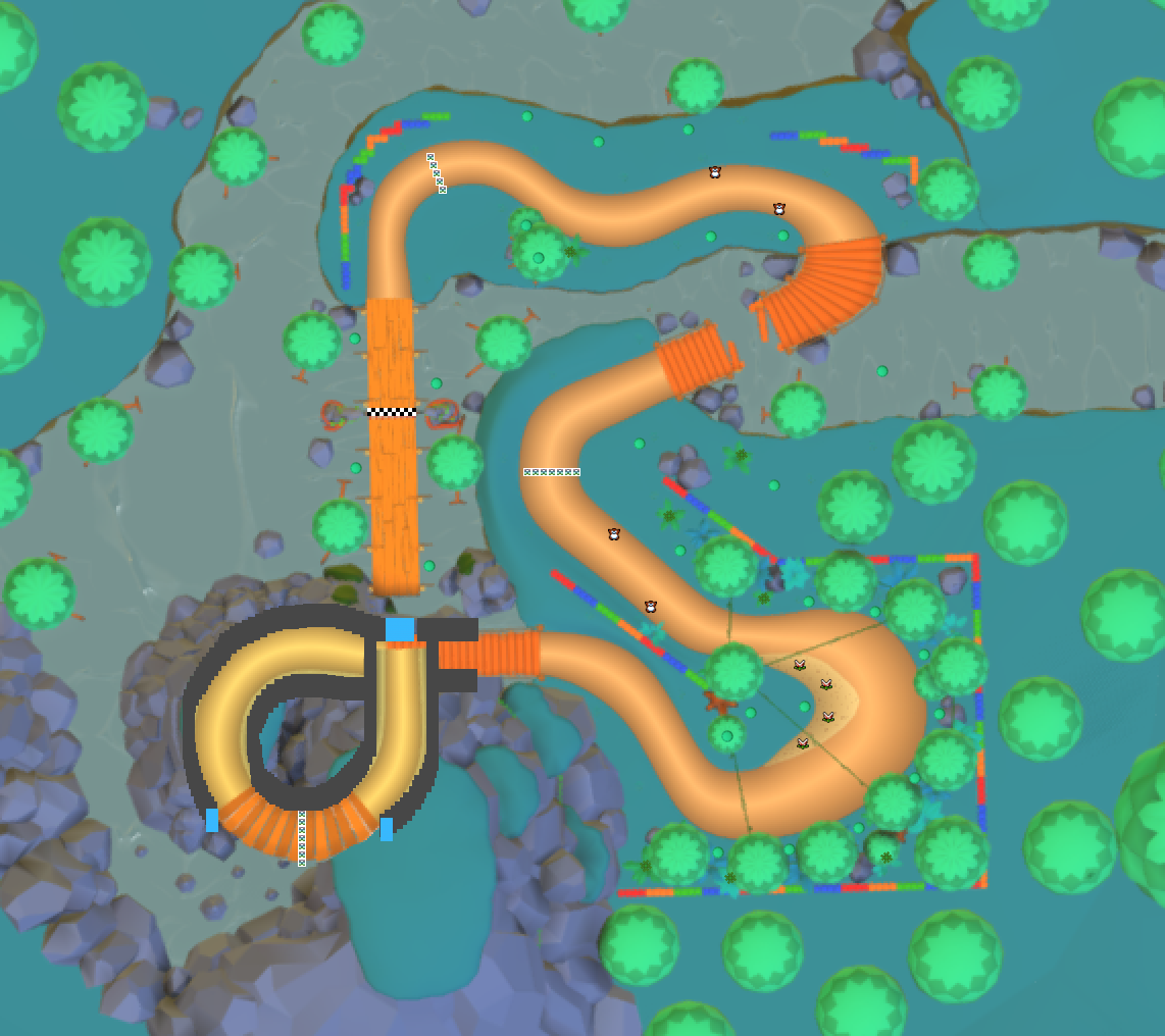 GBA Riverside Park - Mario Kart PC