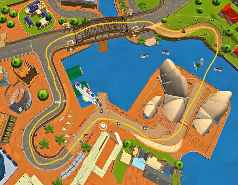 TOUR Sydney Sprint 2 - Mario Kart PC