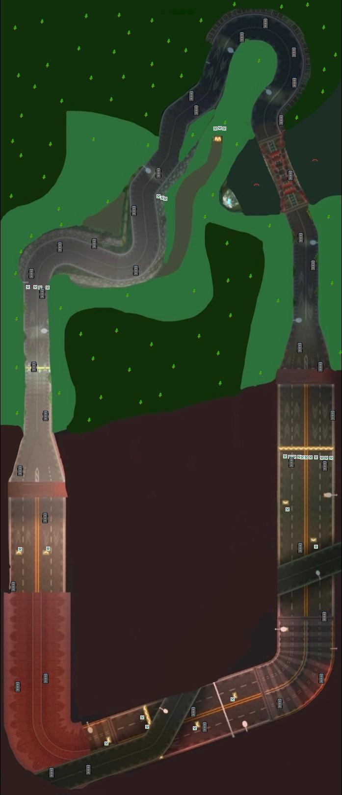 Moonview Highway - Mario Kart PC