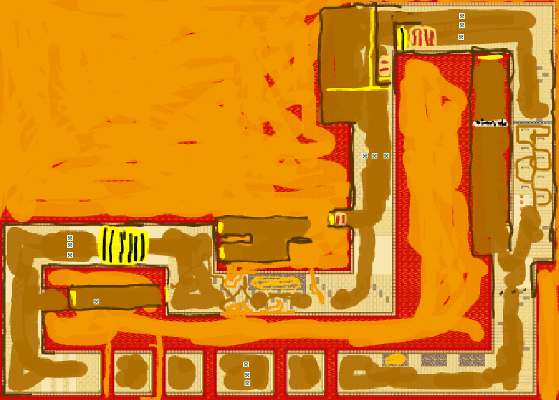 GBA Lava Stage 1 - Mario Kart PC