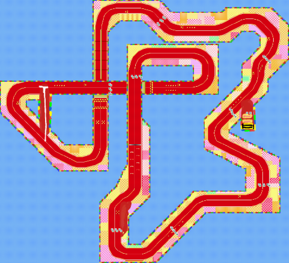 GBA The Big Board - Mario Kart PC