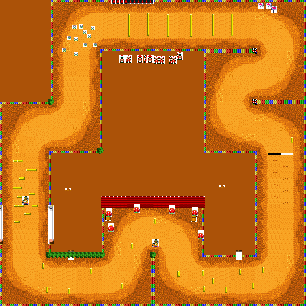 SNES Choco Island 1 - Mario Kart PC