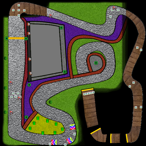 Night circuit 2 - Mario Kart PC