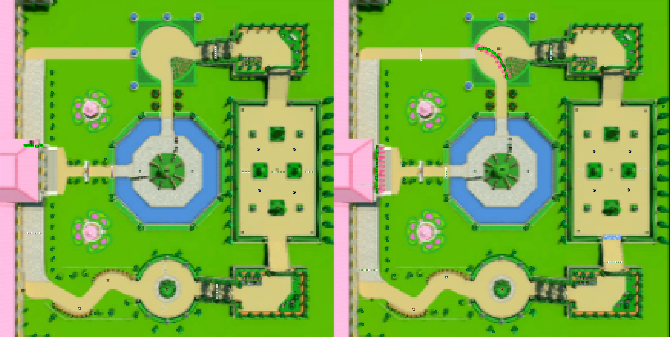 DS Peach Gardens - Mario Kart PC