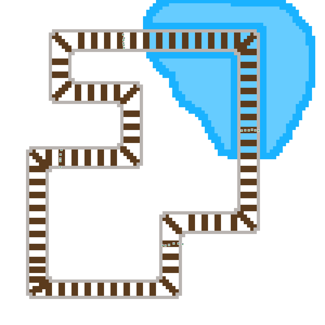 Xmas day18 tricky train tracks - Mario Kart PC