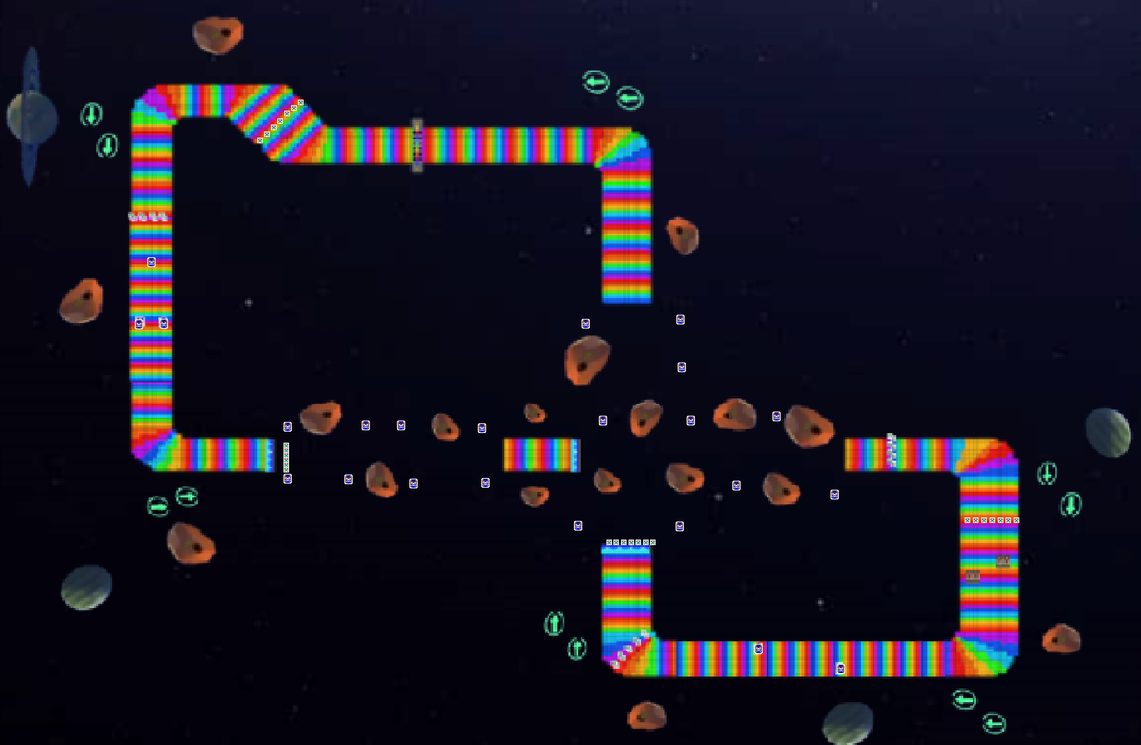 RMX Rainbow Road 1 - Mario Kart PC