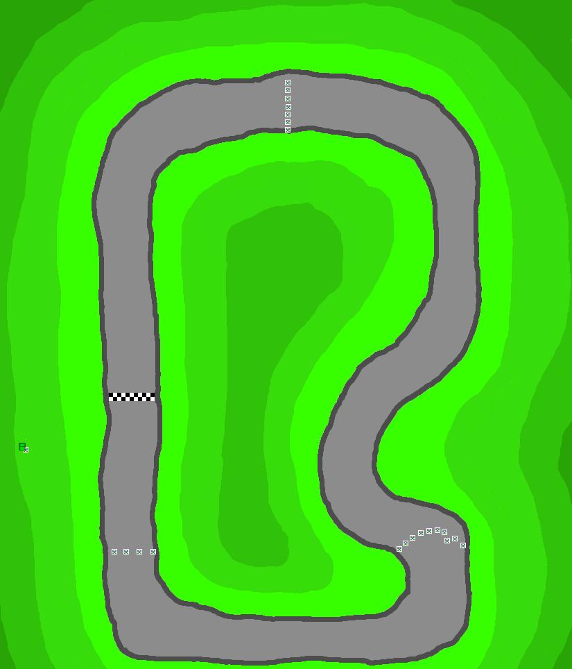 Simple-way Circuit - Mario Kart PC