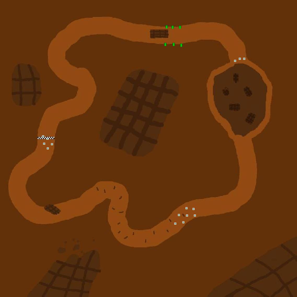 Chocolate Isle - Mario Kart PC