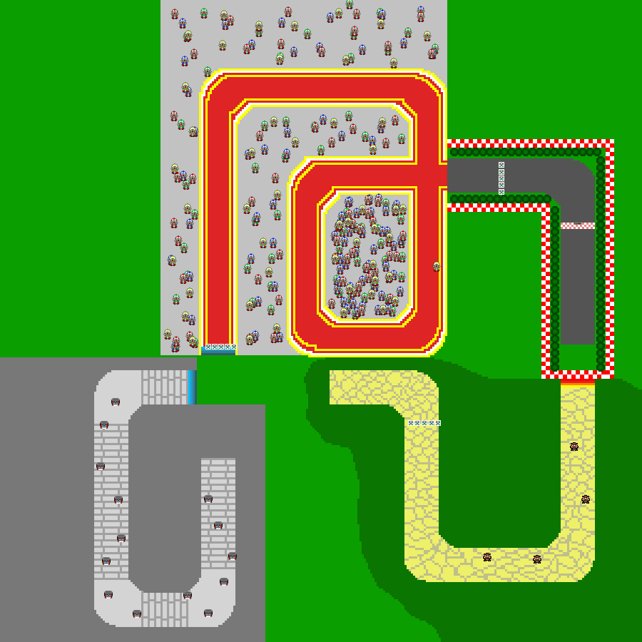 Peach's Castle - Mario Kart PC