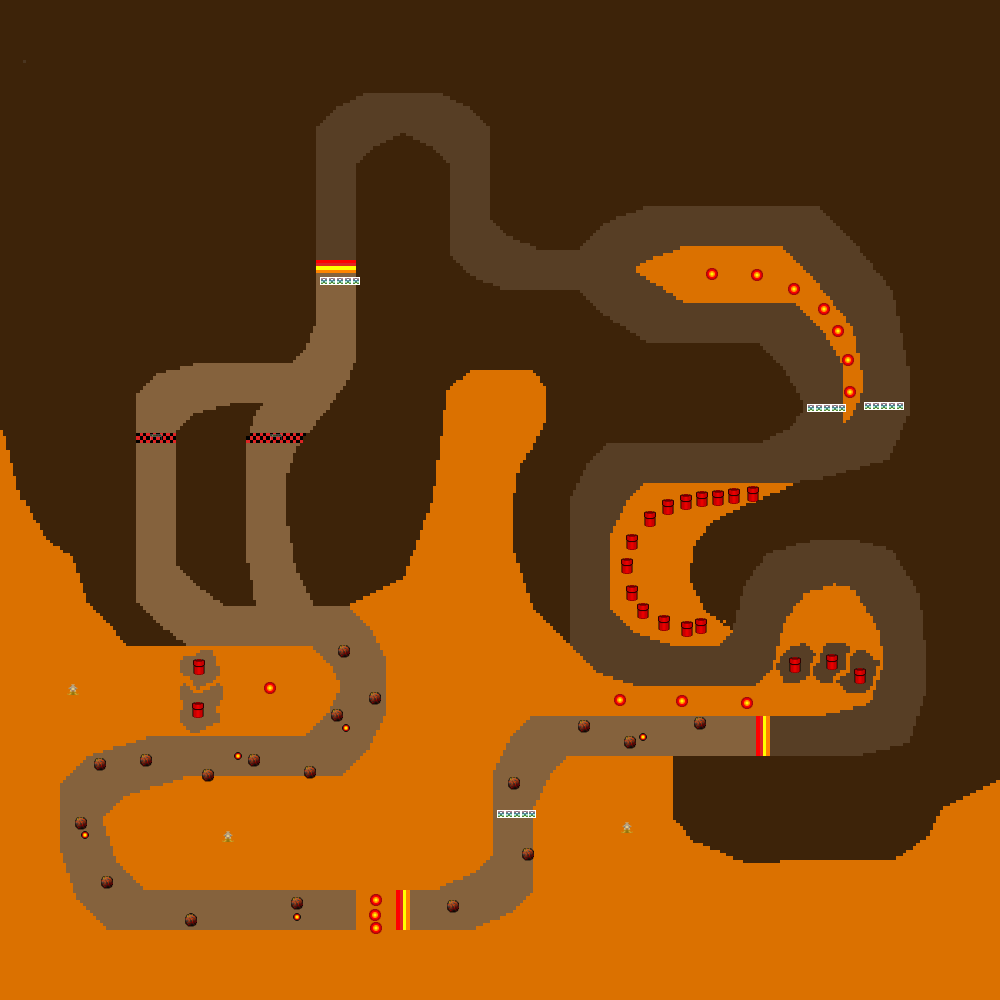 Volcanic Cave - Mario Kart PC