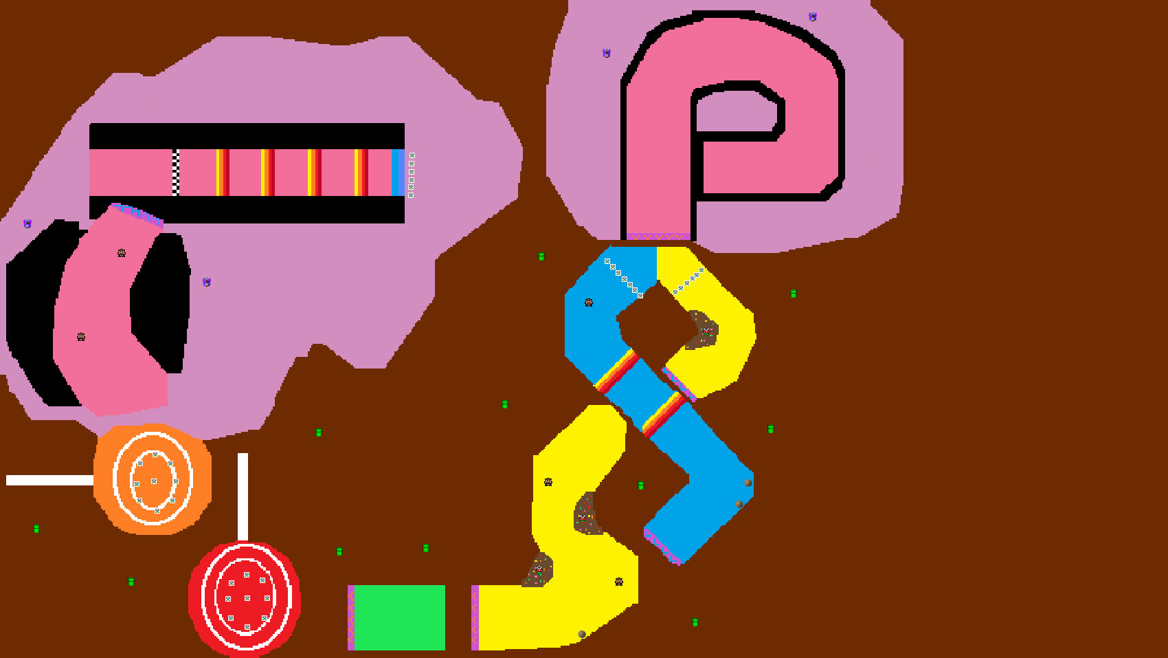 Mac Kart 2: Candy Canyon - Mario Kart PC