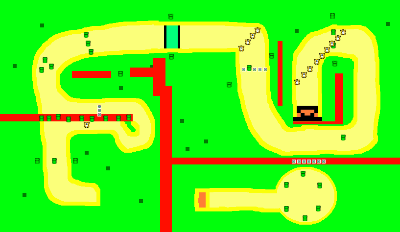 Peach Raceway - Mario Kart PC