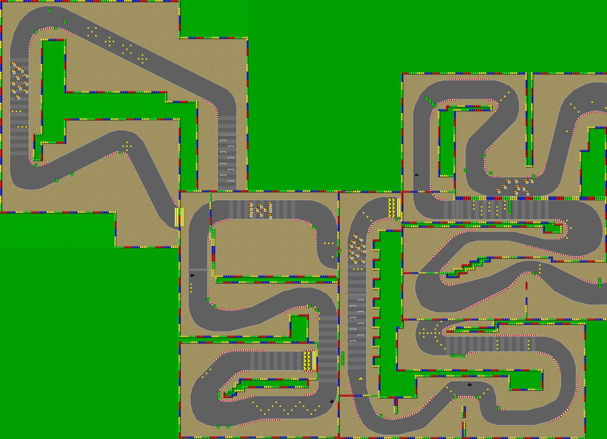 SNES Mario Circuit 5 - Mario Kart PC