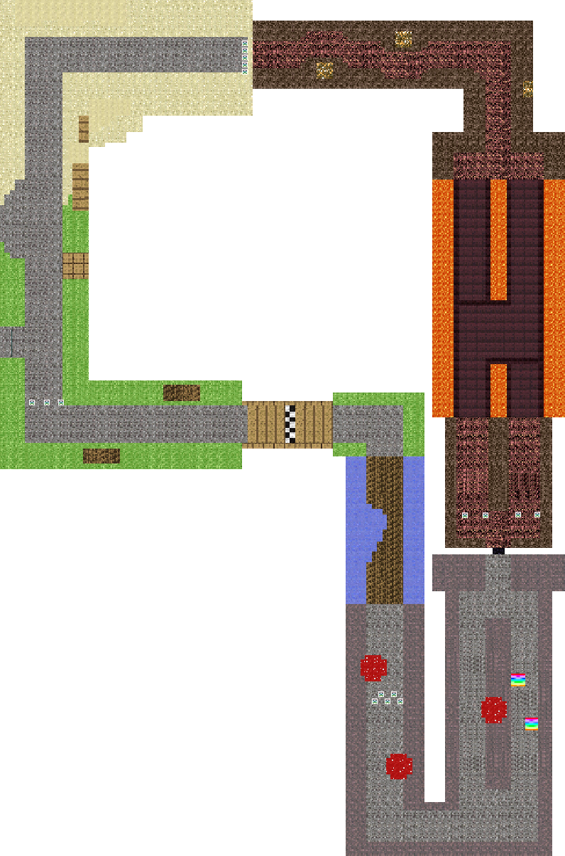 Minecraft Kart DS - Minecraft Motorway - Mario Kart PC