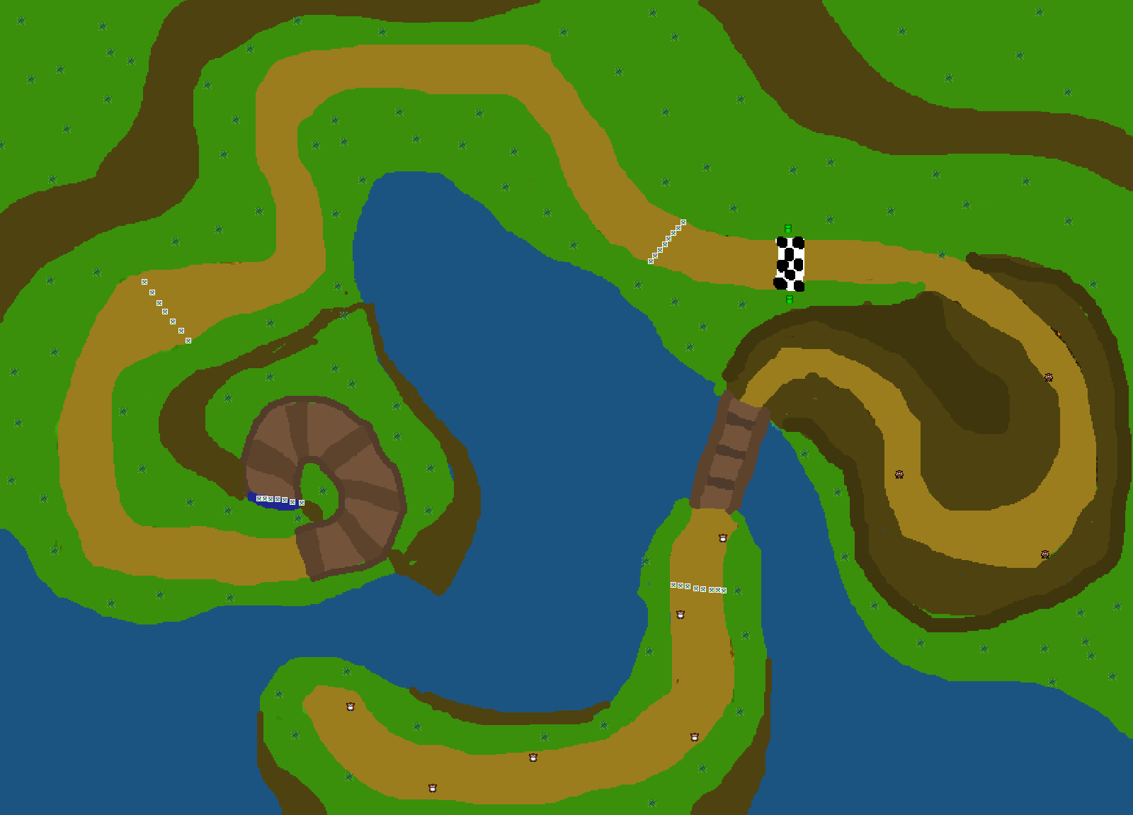 Jungle Sanctuary - Mario Kart PC