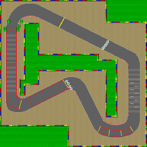 SNES Mario Circuit 1T - Mario Kart PC