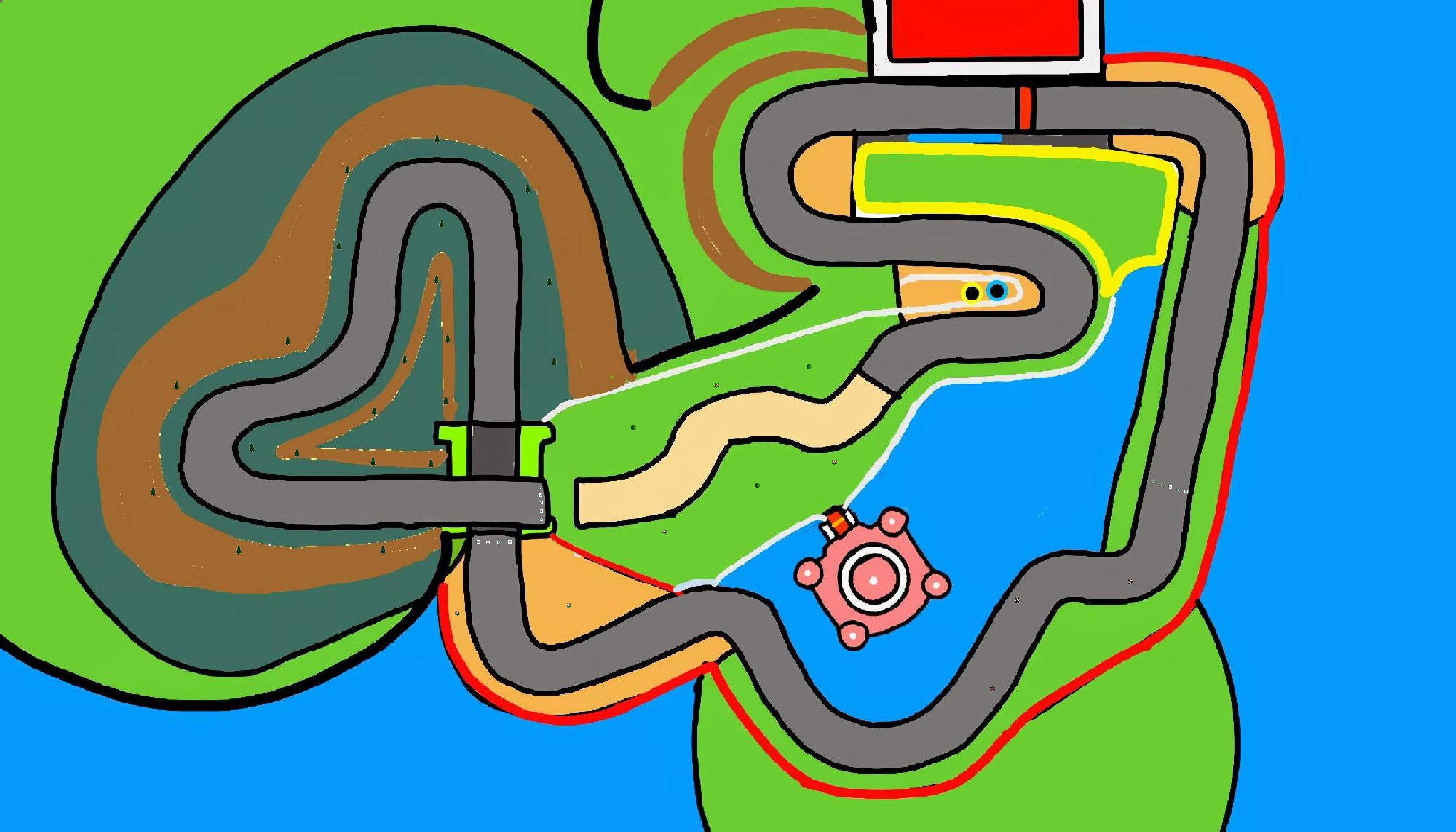 DS Mario circuit - Mario Kart PC