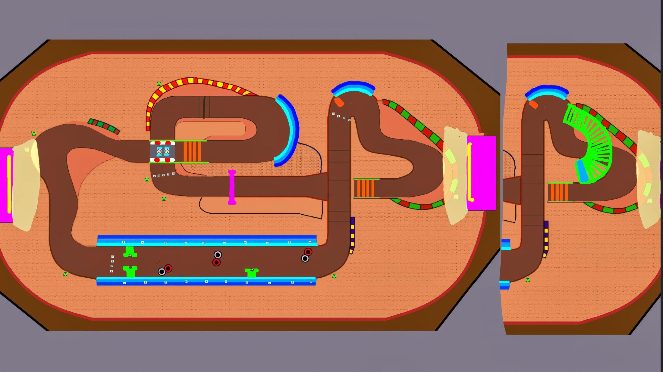 GCN waluigi stadium - Mario Kart PC