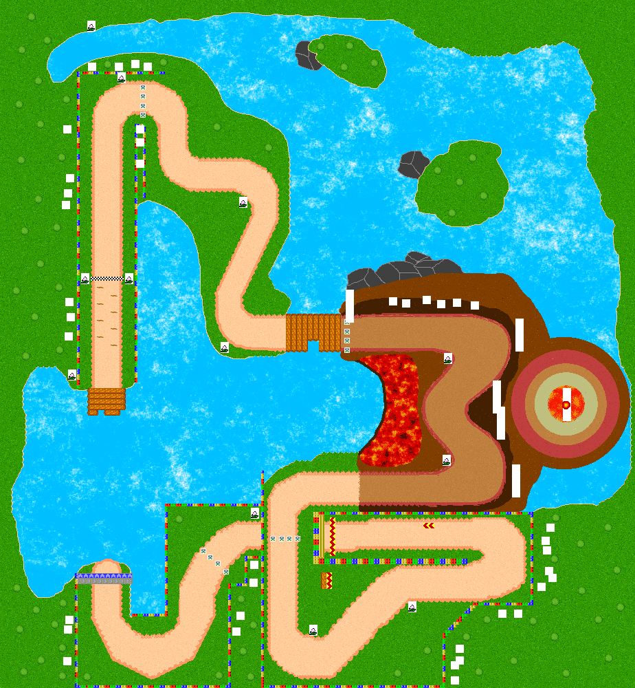 GBA Lakeside Park (MK8 style) - Mario Kart PC