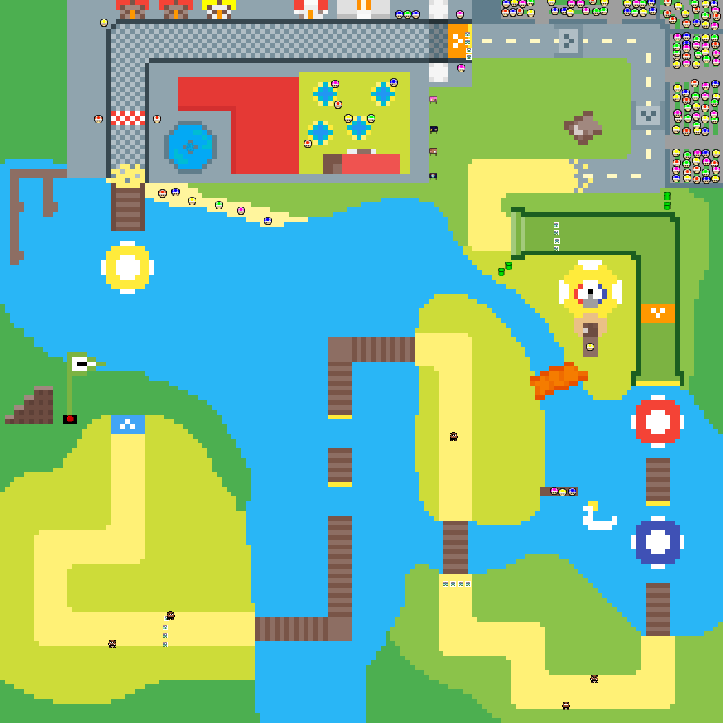 Toad Road - Mario Kart PC