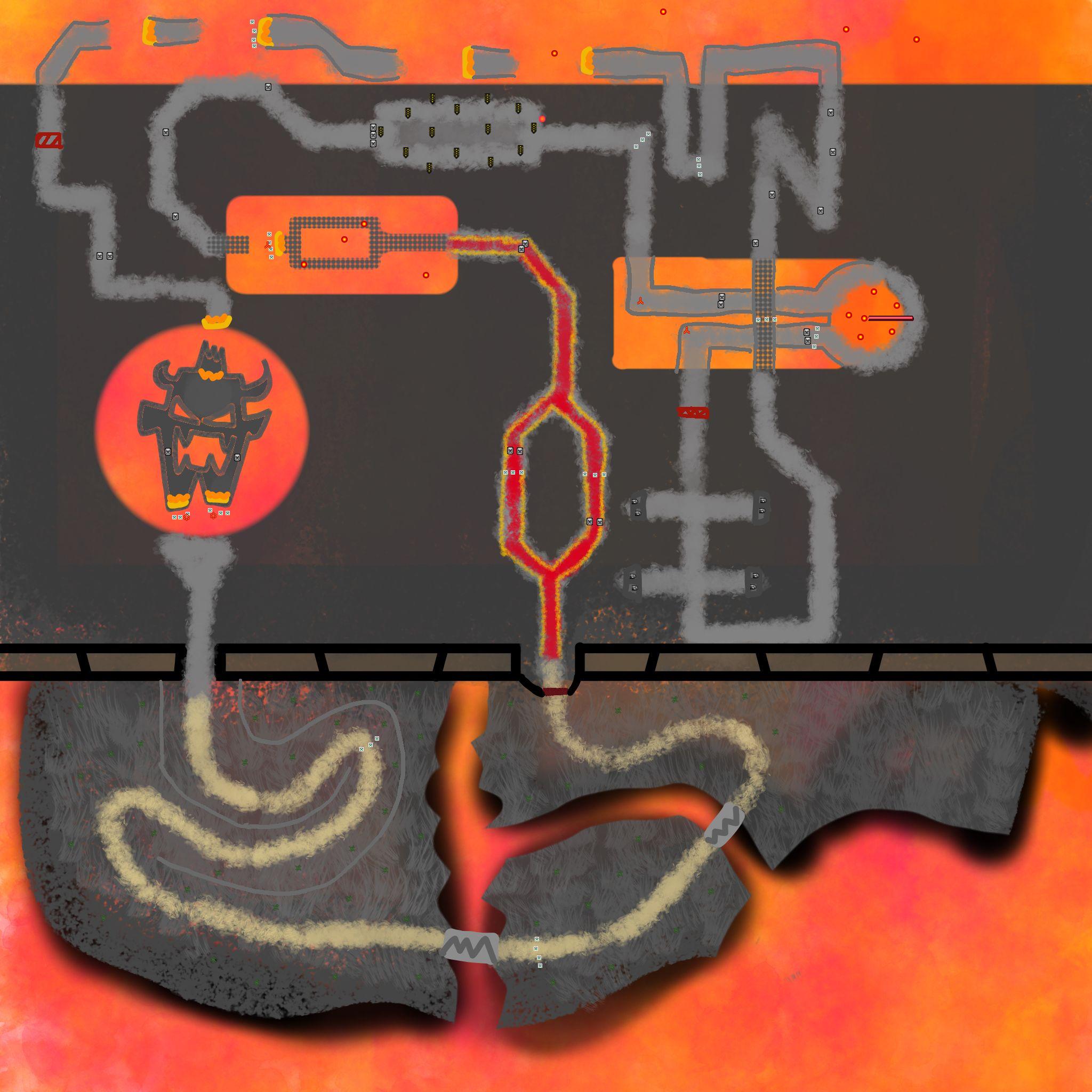 Bowser's Castle - Mario Kart PC