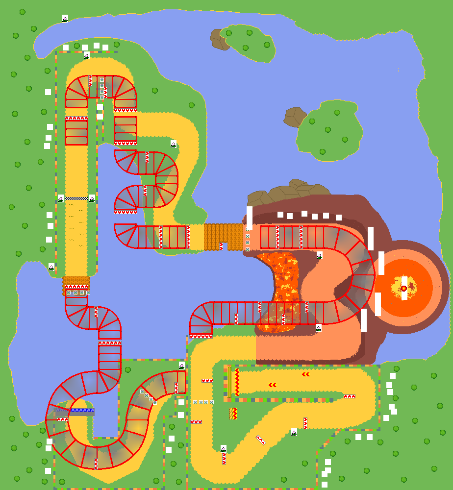 MKT GBA Lakeside Park T (Fan Made) - Mario Kart PC