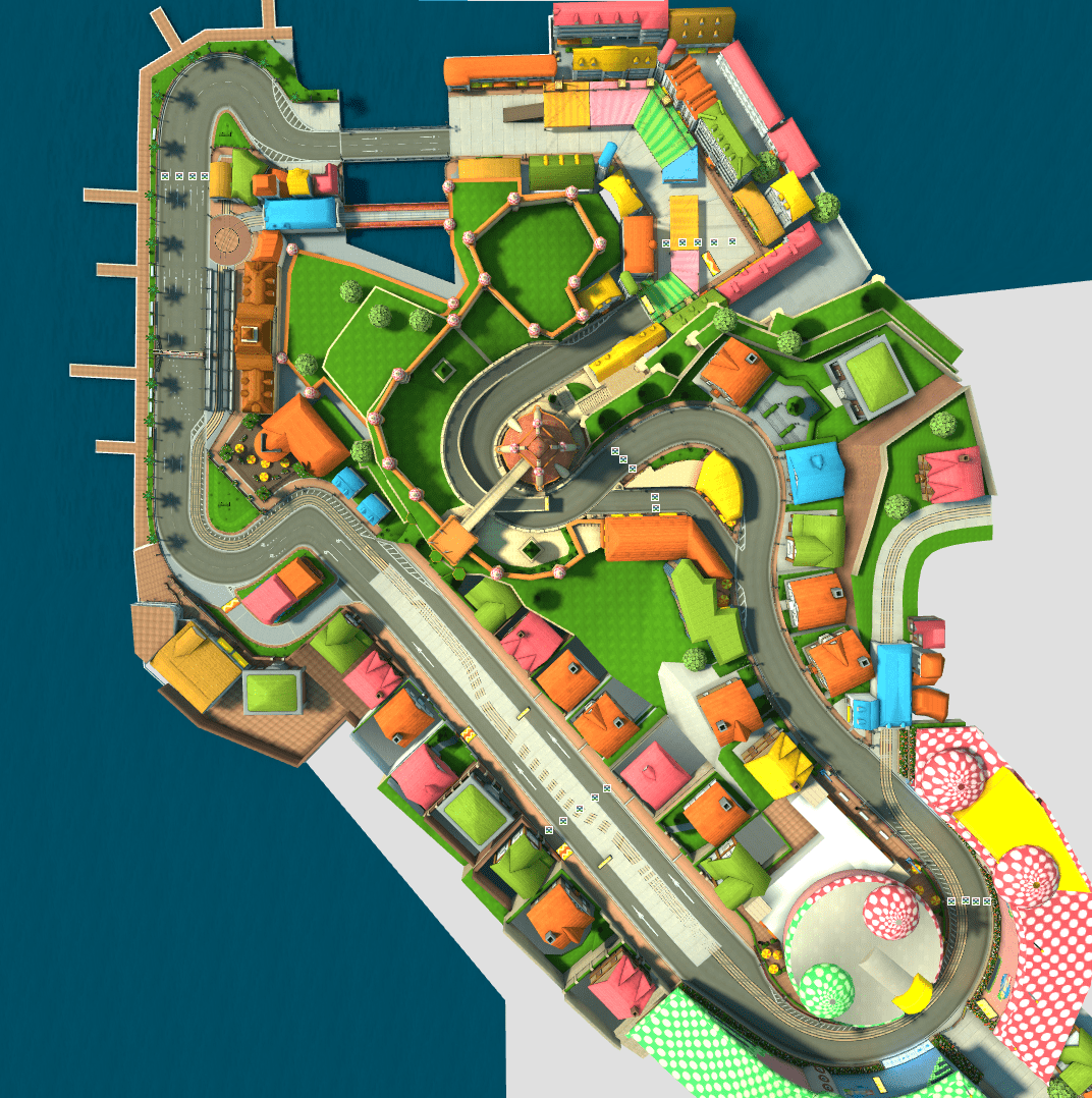 MK8DX Toad Harbor - Mario Kart PC