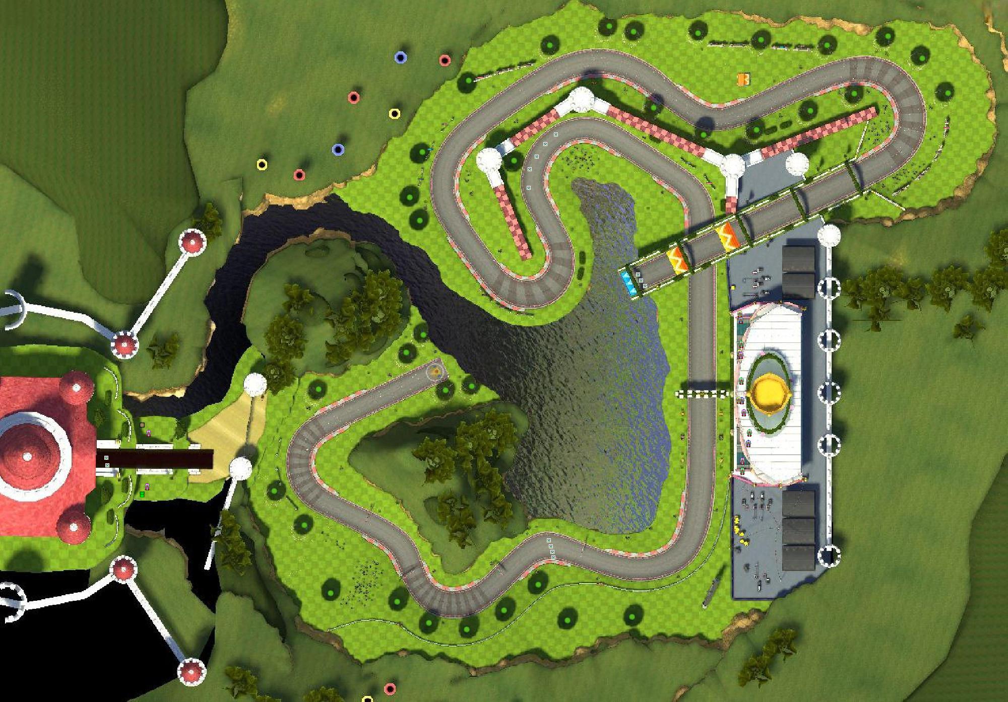 N64 Royal Raceway - Mario Kart PC