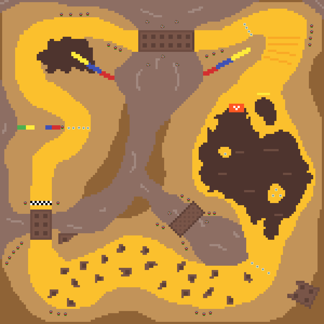 SNES Choco Island 2 - Mario Kart PC