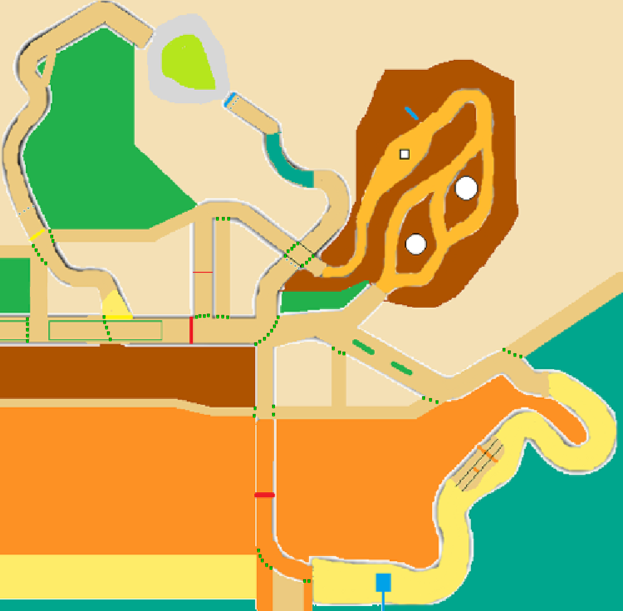 Los Angeles Laps 3 - Mario Kart PC