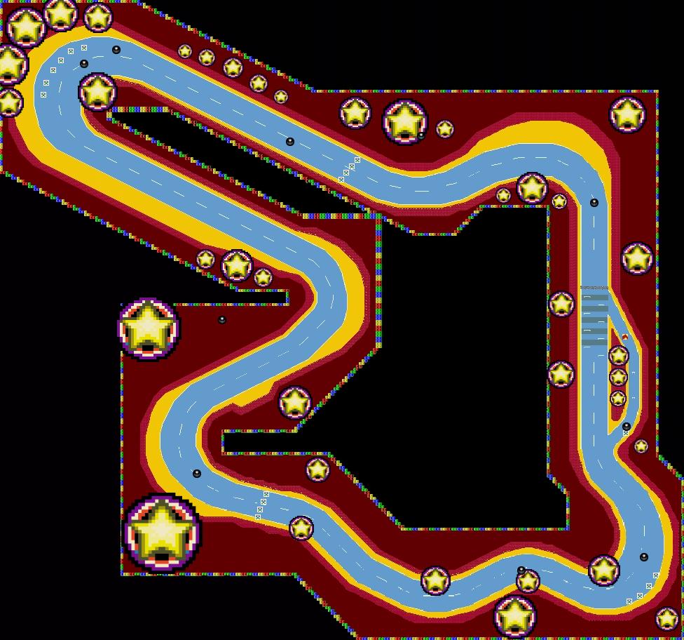 Mario's Pinball (Flew Cup) - Mario Kart PC