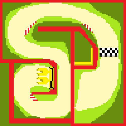 SNES Mario Circuit 2 - Mario Kart PC