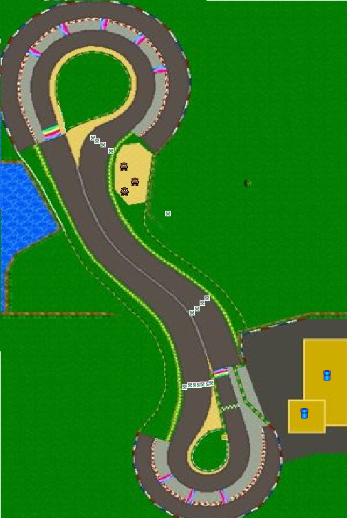 GCN CIRCUIT LUIGI (modifié) - Mario Kart PC