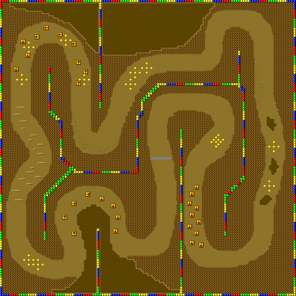 RMX Choco Island 1 - Mario Kart PC