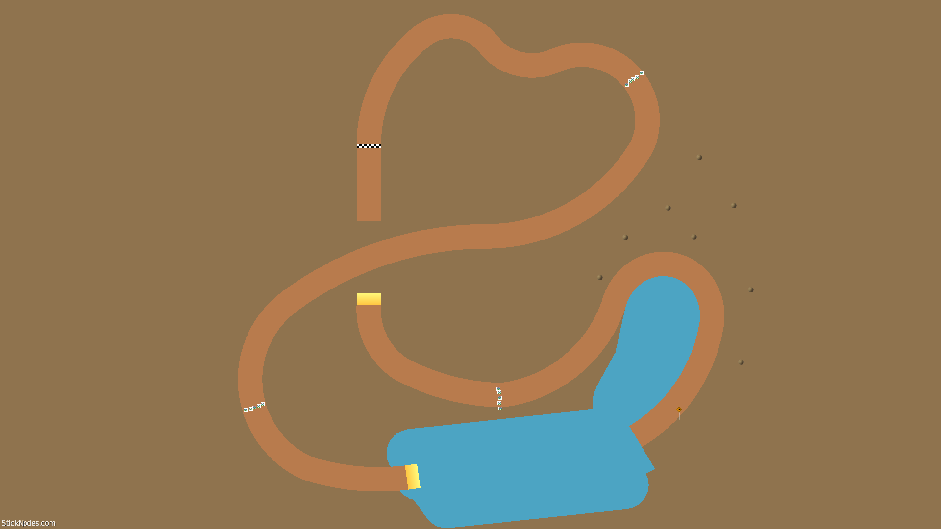 Choco Mountain - Mario Kart PC