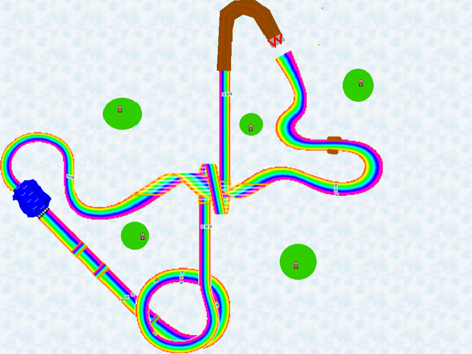 DS Rainbow Road - Mario Kart PC