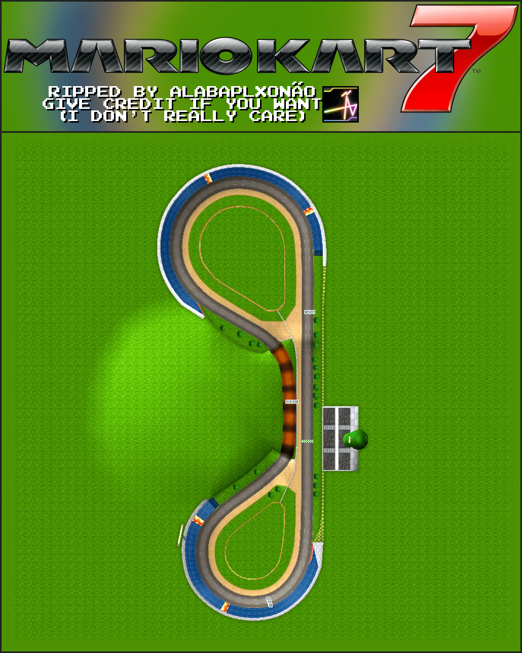 luigis raceway N64 - Mario Kart PC