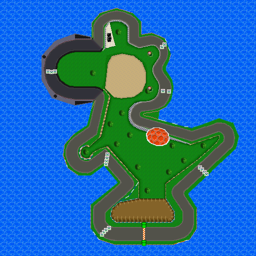 GCN Yoshi Circuit - Mario Kart PC