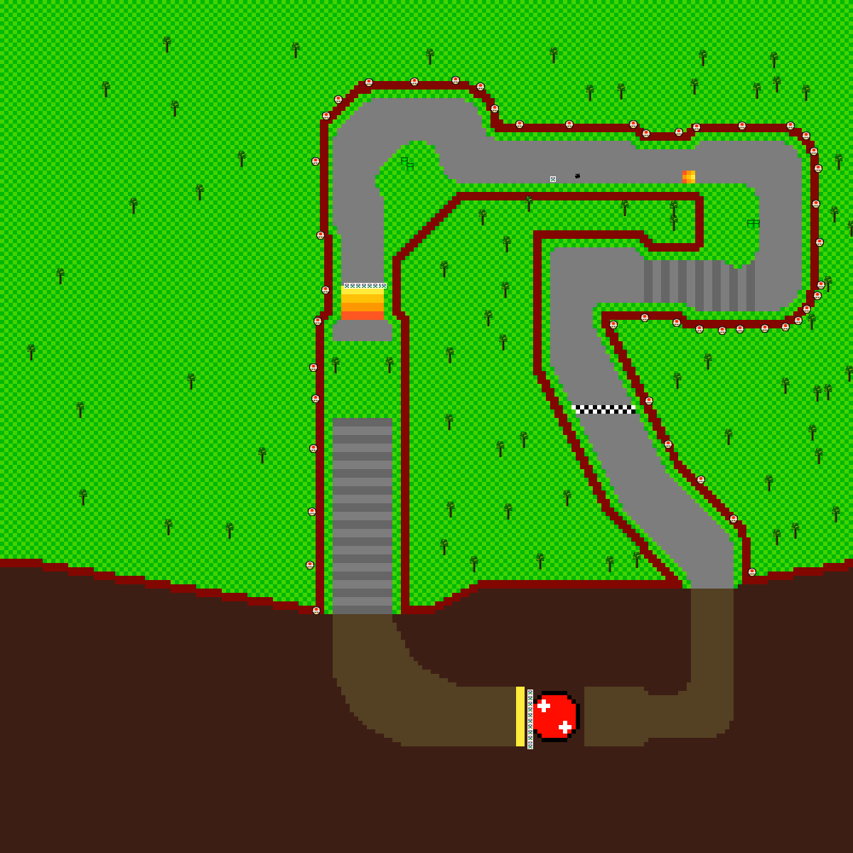 SBOK6 SBOK3 Red Raceway 2 - Mario Kart PC