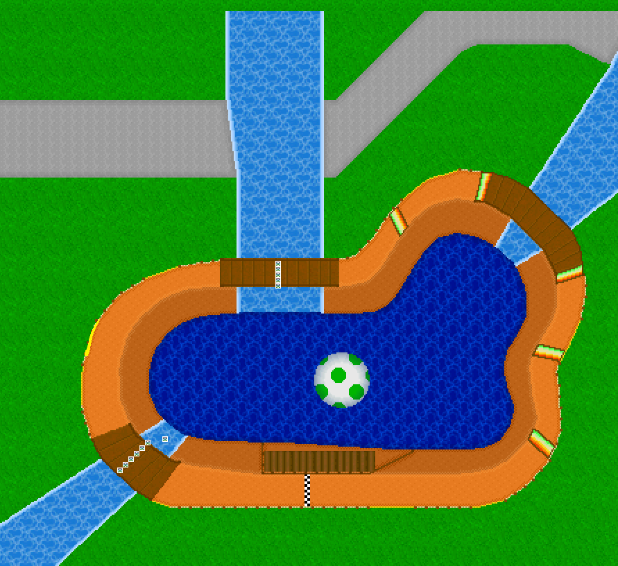 DS CASCADE YOSHI - Mario Kart PC