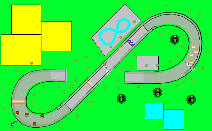 DS Figure-8 Circuit - Mario Kart PC