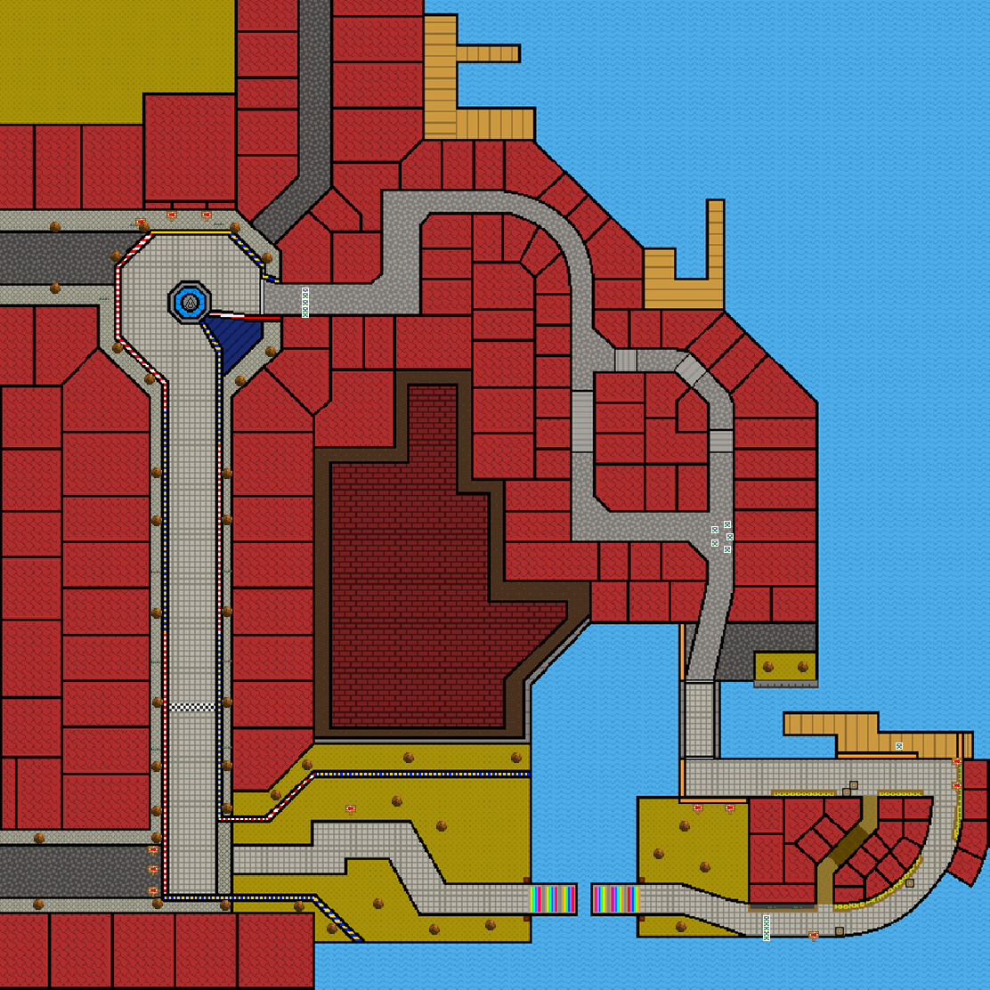 Delfino Square - Mario Kart PC