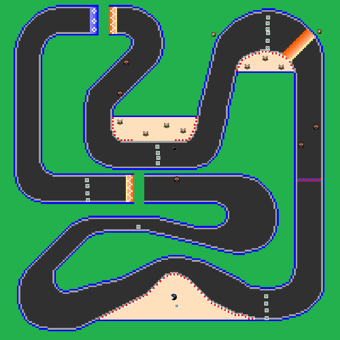 SNES Mario Circuit 4(Remake) - Mario Kart PC