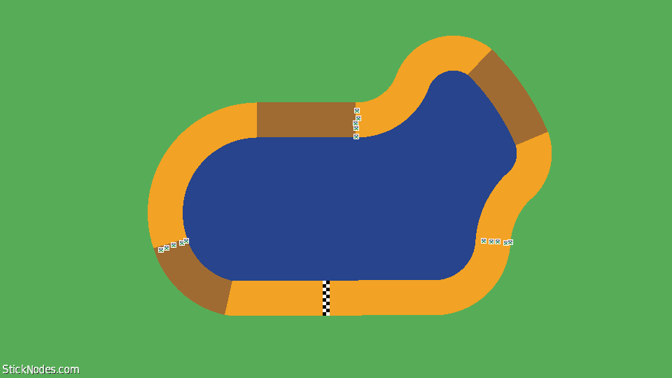 Yoshi Falls - Mario Kart PC