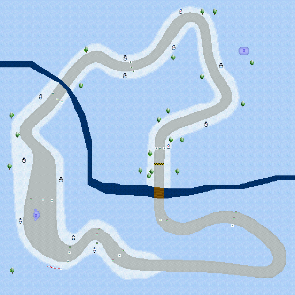 N64 Frappe Snowland - Mario Kart PC