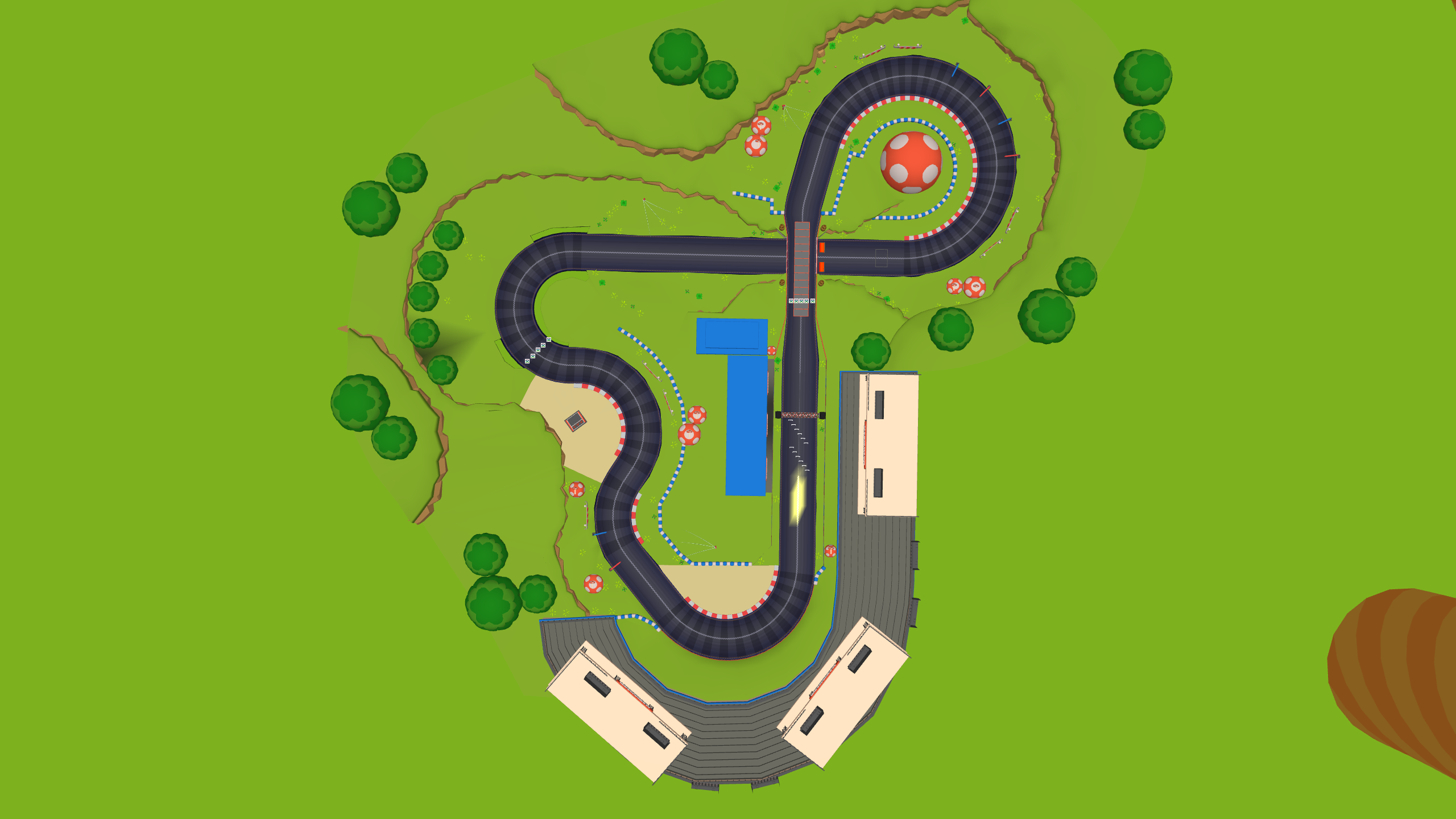 3DS Toad Circuit - Mario Kart PC