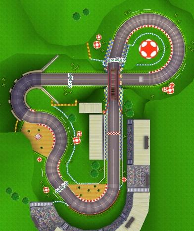 3ds toad circuit - Mario Kart PC
