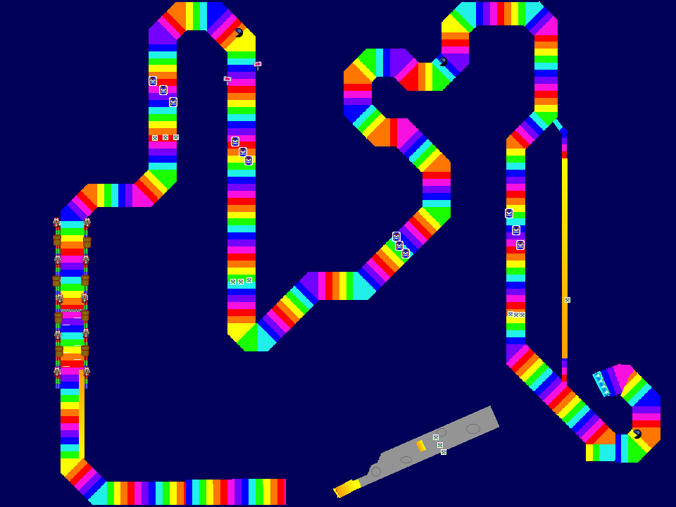 MKPCDX- GBA Rainbow Road - Mario Kart PC